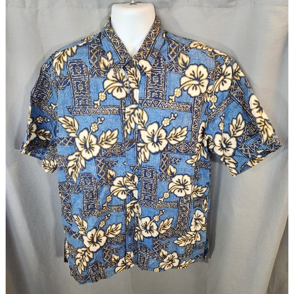 Rai Nani | Shirts | Vintage Rai Nani Mens Hawaiian Aloha Shirt Sz Xl ...